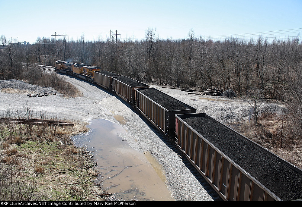 Union Pacific coal train